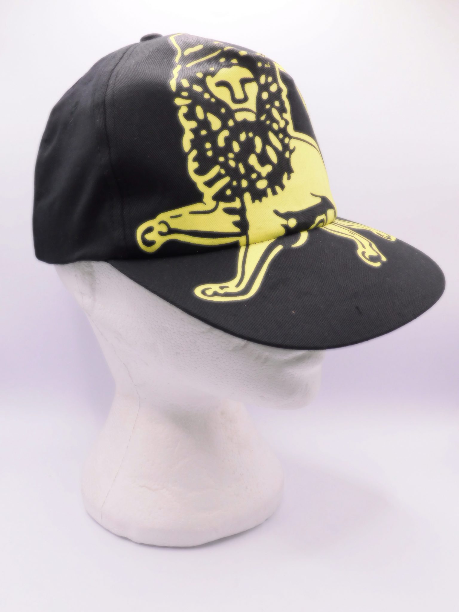 Black Hatman Big Gold Print Logo Goldclip Baseball Cap - Hatman