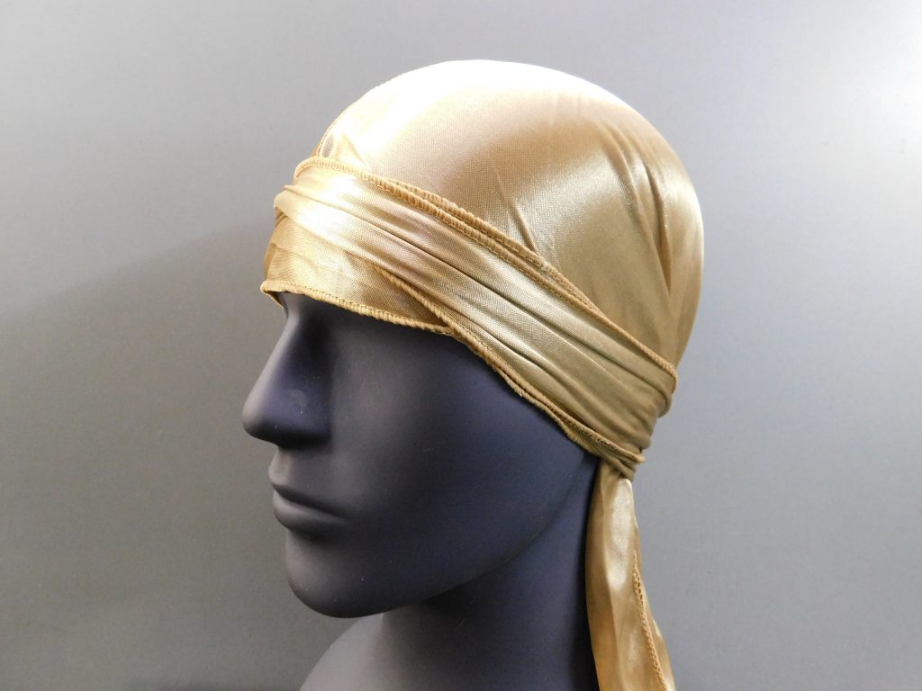 Gold Durag Superior Headwrap - Hatman
