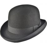 Black Classic Bowler Hat - Hatman